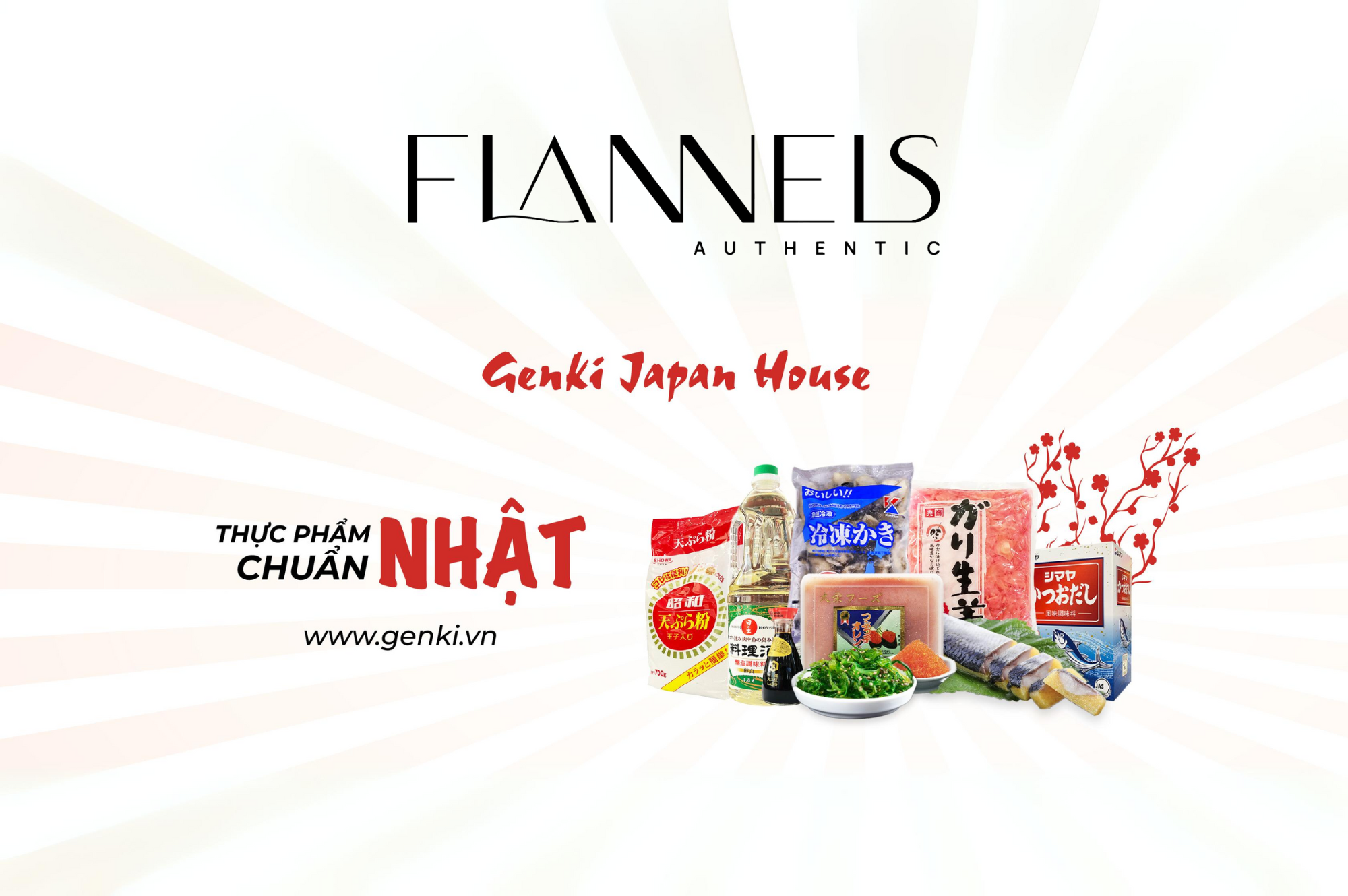 FLANNELS x Genki Japan House